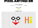 Pixel Art Maker In Javascript With Source Code Source Code Projects