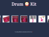 Drum Kit In Javascript With Source Code Source Code Projects
