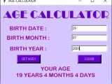 Simple Age Calculator In Python With Source Code Source Code Projects
