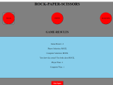 Rps Game In Javascript With Source Code Source Code Projects