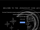 Code Quiz In Javascript With Source Code Source Code Projects