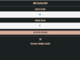 Bmi Calculator App In Javascript With Source Code Source Code Projects