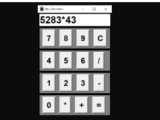 Simple Gui Calculator In Python With Source Code Source Code Projects