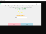 Color Game In Gui Python With Source Code Source Code Projects