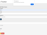 Issue Tracker In Javascript With Source Code Source Code Projects