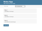 Simple Notes App In Javascript With Source Code Source Code Projects