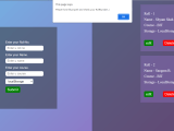 Student Details Form In Javascript With Source Code Source Code