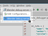 Debugging Python Code With Pycharm Blender Developers Blog