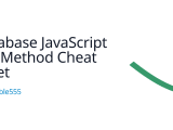 Supabase Javascript V2 Method Cheat Sheet Code Build рџ