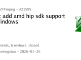 21595 Build Add Amd Hip Sdk Support For Windows Ffmpeg Ffmpeg