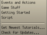 Main Editor Menu Bar