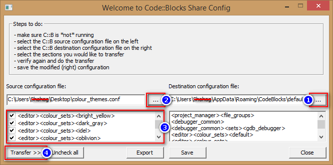 Code::Blocks এর কোড এডিটরের রূপ পরিবর্তন « ইমাজিনেটিভ ওয়ার্ল্ড কোড নথি