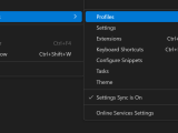Profiles In Visual Studio Code