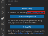 Visual Studio Code Debug Configuration