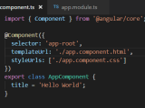 Using Angular In Visual Studio Code