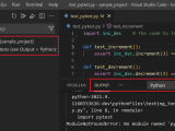 Python Testing In Visual Studio Code
