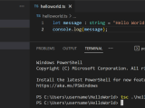 Typescript Tutorial In Visual Studio Code