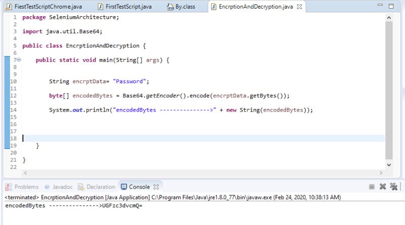 Java Selenium If I Use Noncrypted Password Who Can Ascertain It And - Premium Landscape Wallpaper Gallery - HD