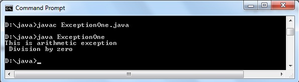 Exception Handling in Java programming language - Codeforcoding