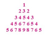 C Program To Pyramid Number Pattern Codeforcoding