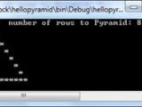 Hollow Pyramid Pattern C Programming Codeforcoding