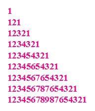 C program to triangle number pattern - Codeforcoding