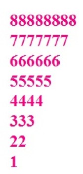 C program to reverse triangle number patterns using while loop - Codeforcoding