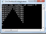 C Program To Integrated Triangle Patterns Using For Loop Codeforcoding
