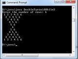 Program To Display Integrated Pyramid Number Pattern In Java Using