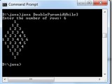 Program To Display Integrated Pyramid Number Pattern In Java Using