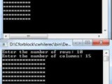 C Program For Print Solid Rectangle And Square Star Pattern Codeforcoding