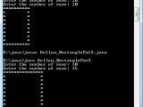 Program To Print Hollow Rectangle And Square Star Pattern Codeforcoding