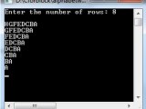 C Code To Alphabet Triangle Pattern Using Do While Loop Codeforcoding