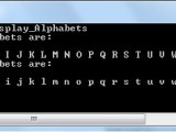 Java Program To Print All Upper Case And Lower Case Alphabets