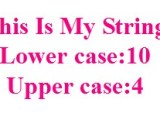 Program To Count Uppercase And Lowercase Letter Of Given String In Java