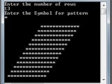 C Code To Generate Rhombus Patterns Using Do While Loop Codeforcoding