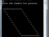 C Code Print Mirrored Rhombus Star Pattern Using Do While Loop