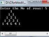 Pascal Triangle Program In C Language Codeforcoding