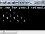 C Program To Print Pascal Triangle Codeforcoding