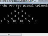 C Program To Print Pascal Triangle Codeforcoding