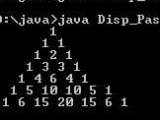 Java Code To Pascal Triangle Pattern Using Array Codeforcoding