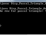 Java Code To Generate Pascal Triangle Using Arrays With User Input