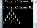 Java Code To Pascal Triangle Pattern Using Array Codeforcoding