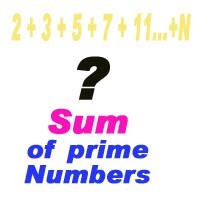 Python program to calculate sum of prime numbers between 1 to n - Code for Java c