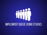 Implement Queue Using Stacks Leetcode 232 Using 2 Stacks