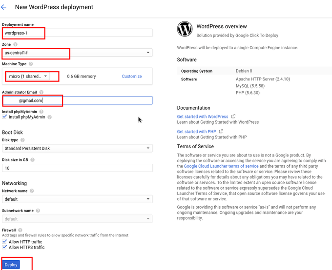 How to setup WordPress on Google Cloud - CodeAstrology
