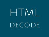 Html Decode Online Is The Best Tool To Decode Html String Html Url And