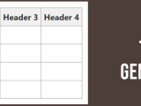 Html Table Generator Online