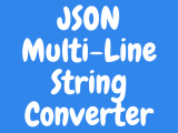 Json Multiline String Convert Json To Multi Line