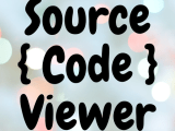 Source Code Viewer To View Html Source Code Online